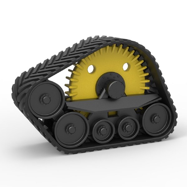 Continuous Track 3D Models for Download | TurboSquid