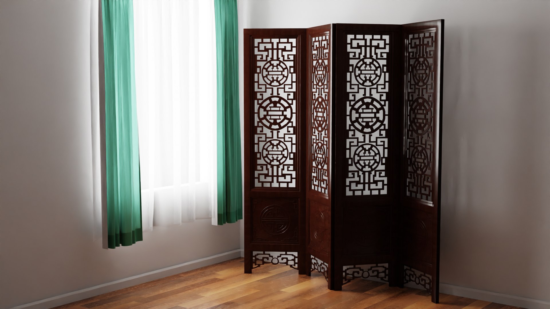 Chinese Style Divider 3D Model - TurboSquid 2024063