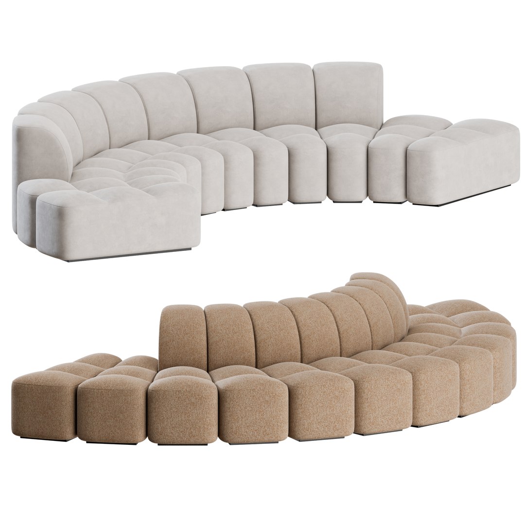 Array Modular Sofa All Options By MDF Italia Model - TurboSquid 2238780