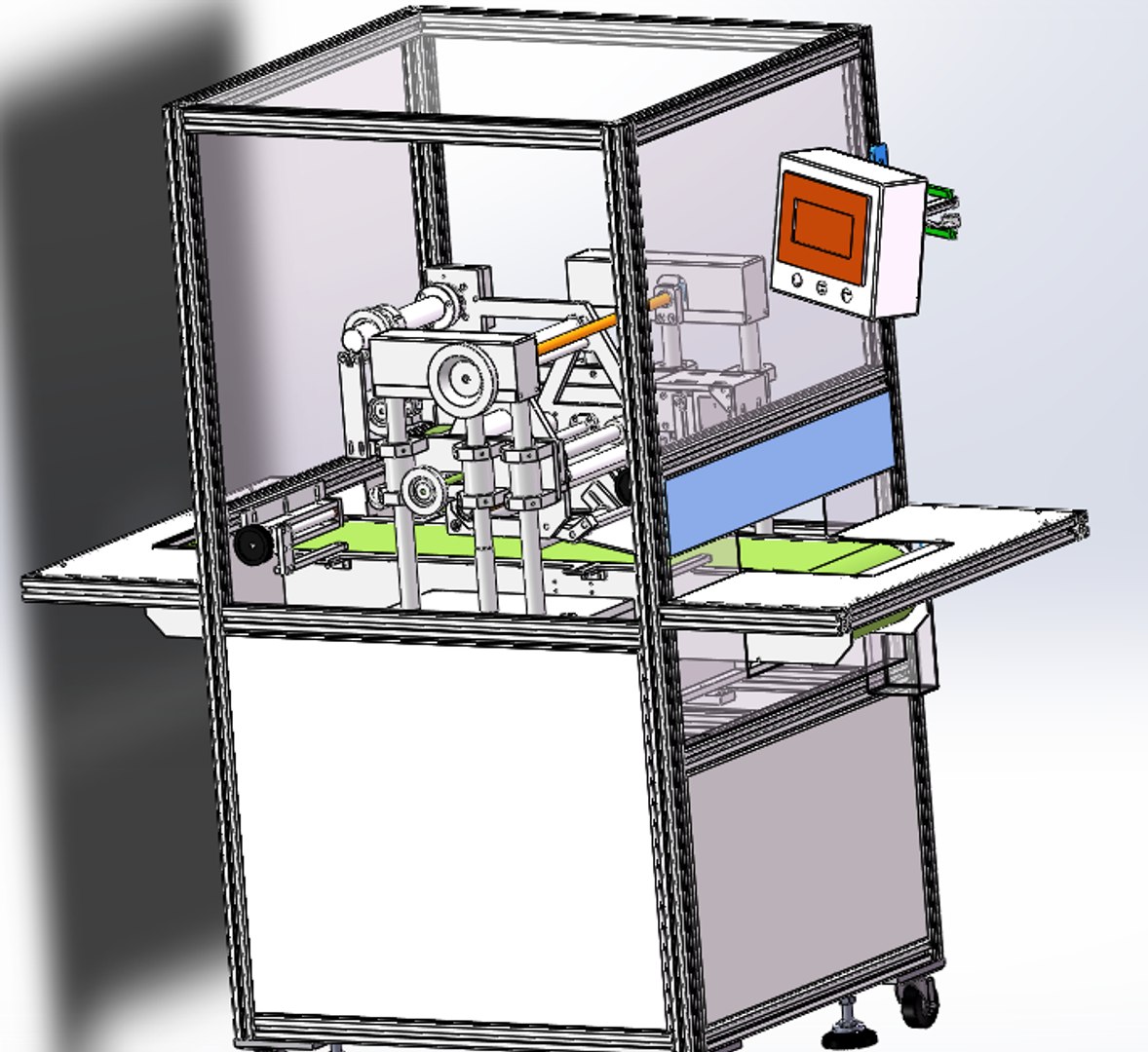 Combination Laminating Machine 3D - TurboSquid 1445558