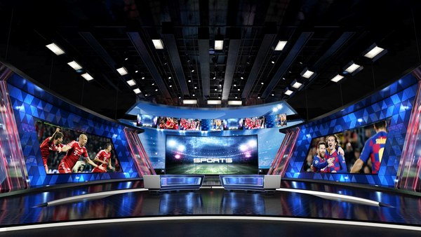 3D model real time sports studio - TurboSquid 1510515