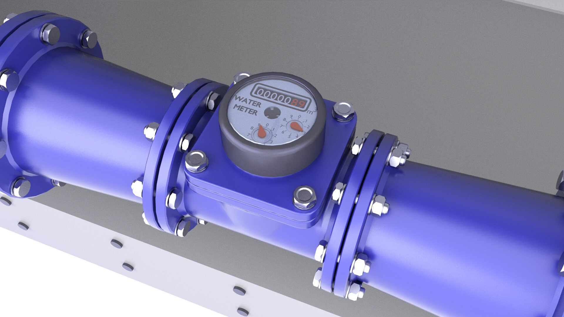 3D Model Precast Concrete Water Meter Well Diagram 4 - TurboSquid 1764605