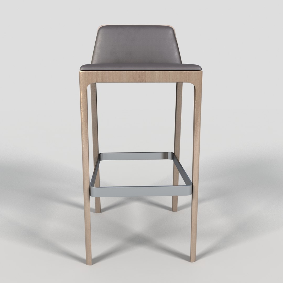 3d Model Bar Stool