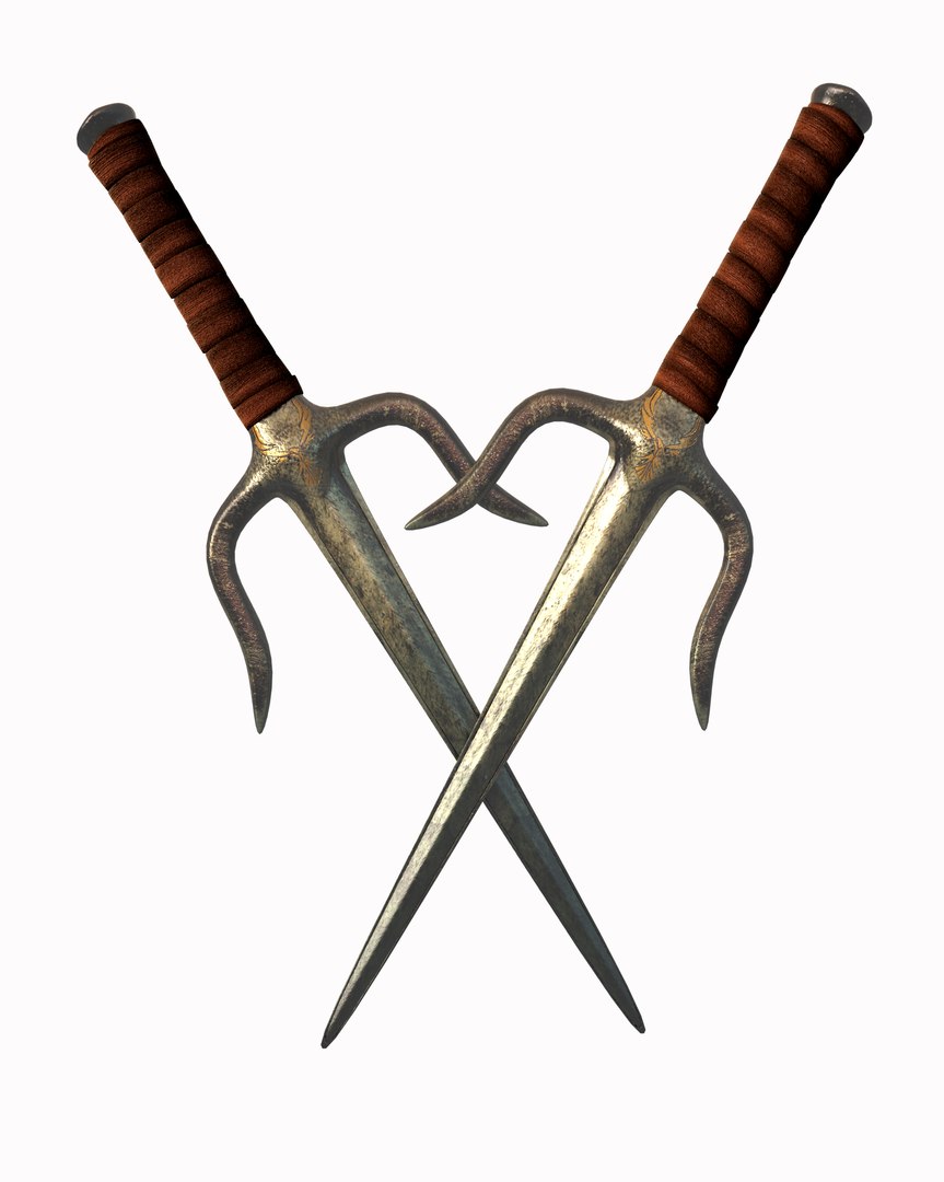 3D Ninja Weapons Mini Pack Model - TurboSquid 1259802