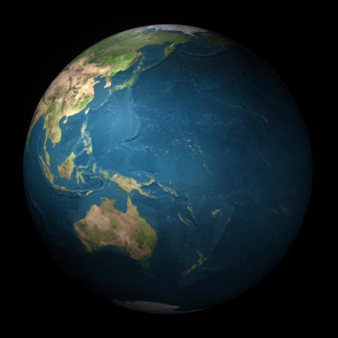 planet earth 3d model