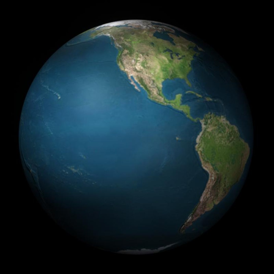 planet earth 3d model