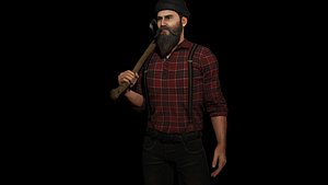 3D Lumberjack Models - Browse & Download Formats - TurboSquid