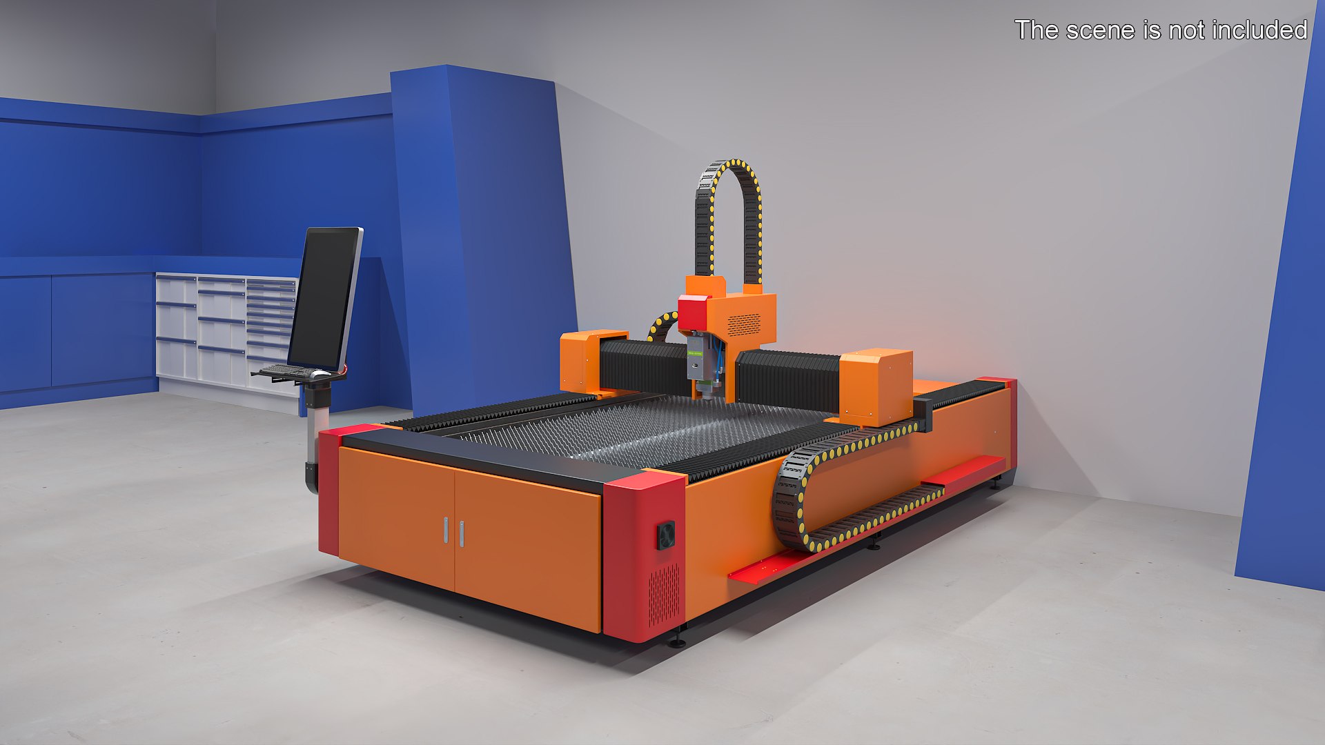 Laser Cutting Machine 3D Model - TurboSquid 2387103