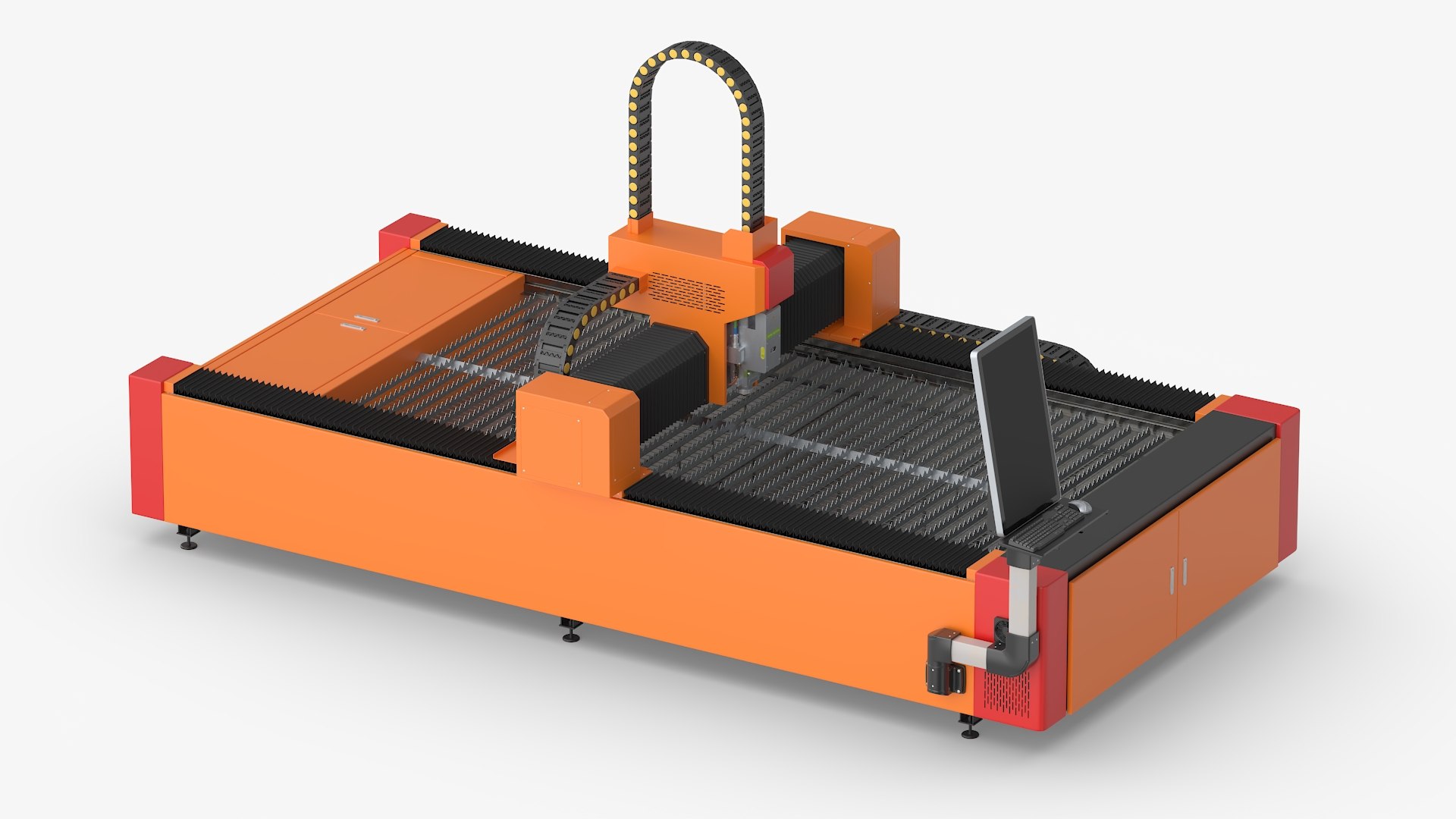 Laser Cutting Machine 3D Model - TurboSquid 2387103