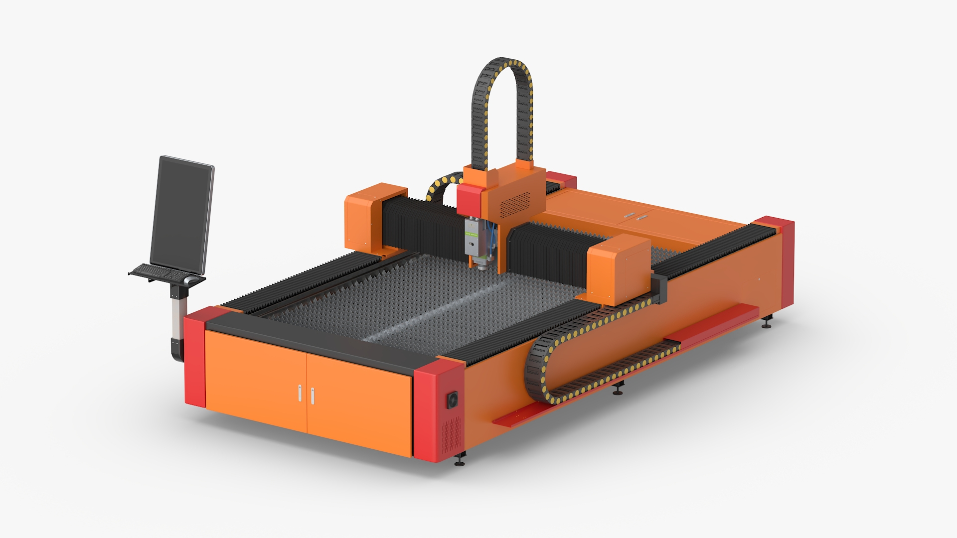 Laser Cutting Machine 3D Model - TurboSquid 2387103