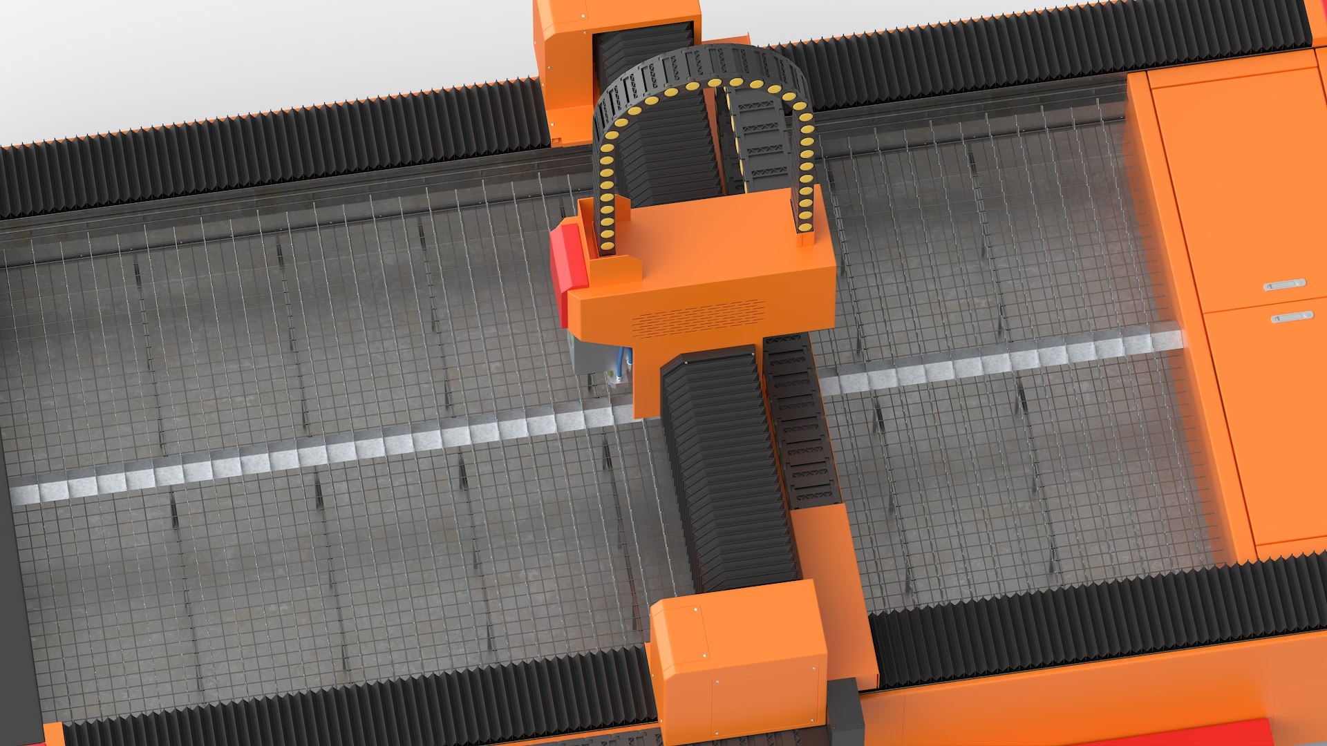 Laser Cutting Machine 3D Model - TurboSquid 2387103