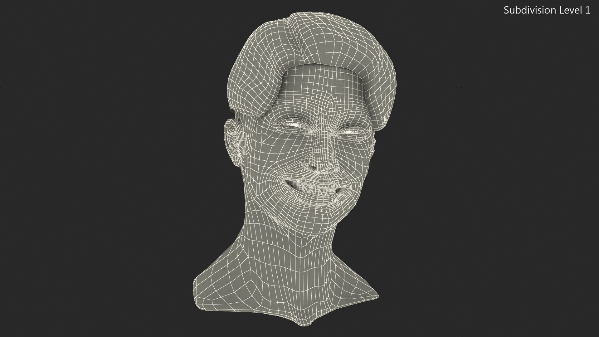3D Chinese Man Head Model - TurboSquid 1877990