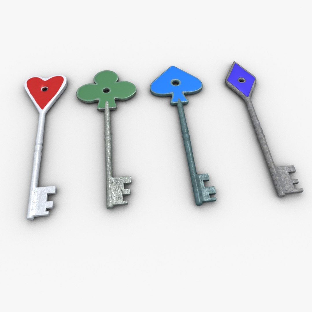 Poker Keys Model - TurboSquid 1161722