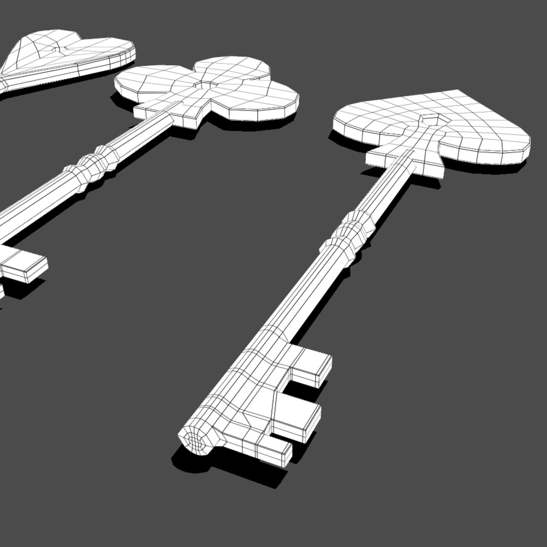 Poker Keys Model - TurboSquid 1161722