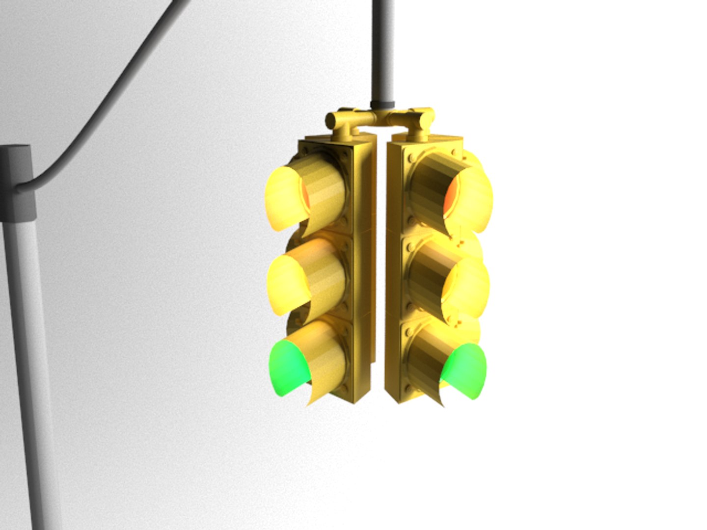 3d Model Traffic Light