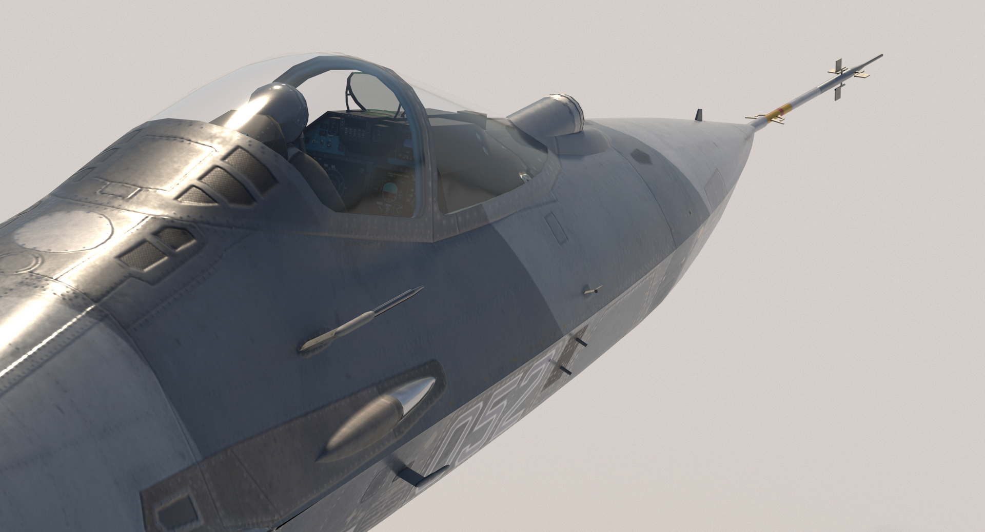 modelo 3d Prototipo SU57 052 - TurboSquid 1405996