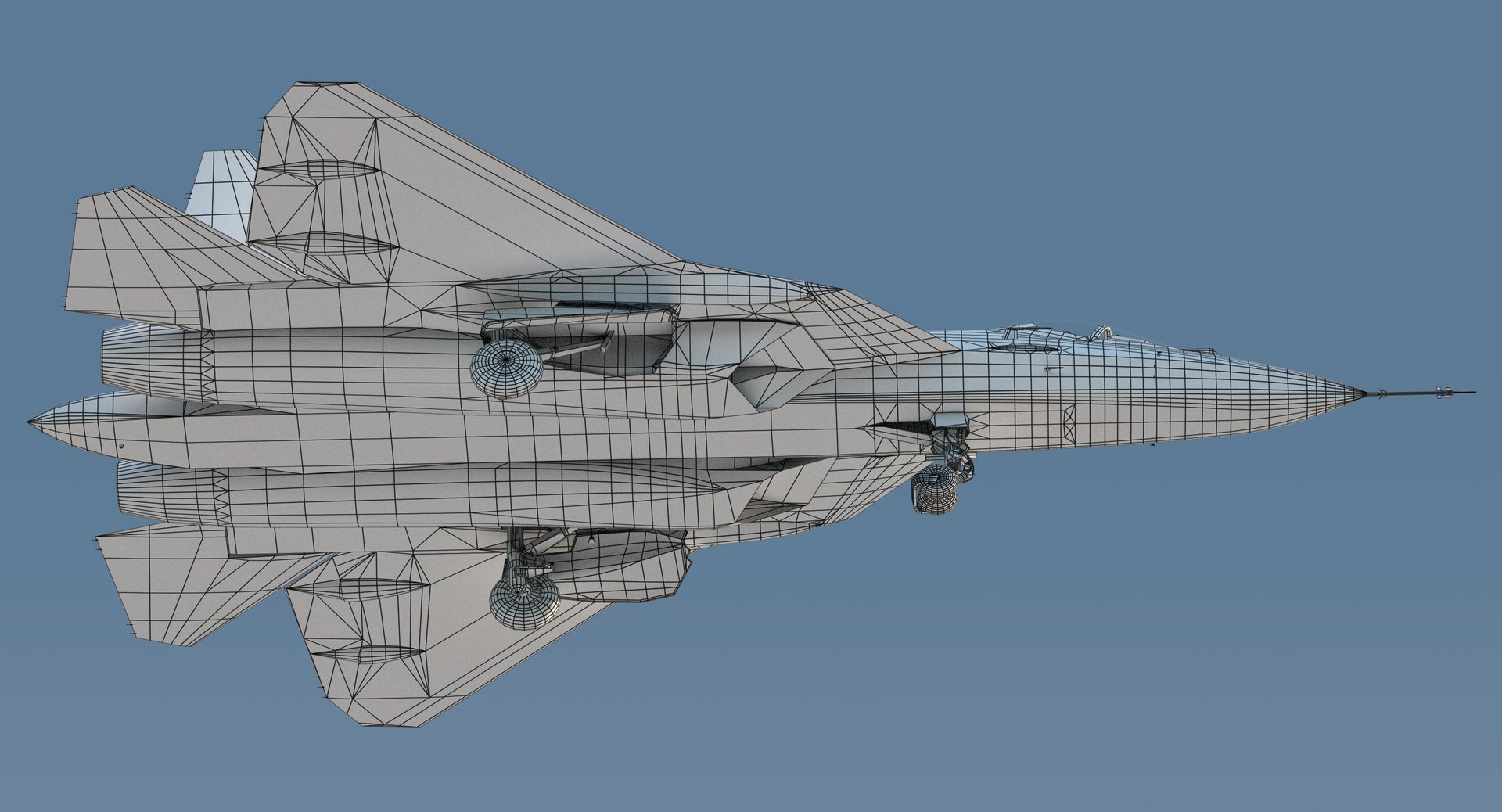 Sukhoi su57 prototype 052 model - TurboSquid 1405996