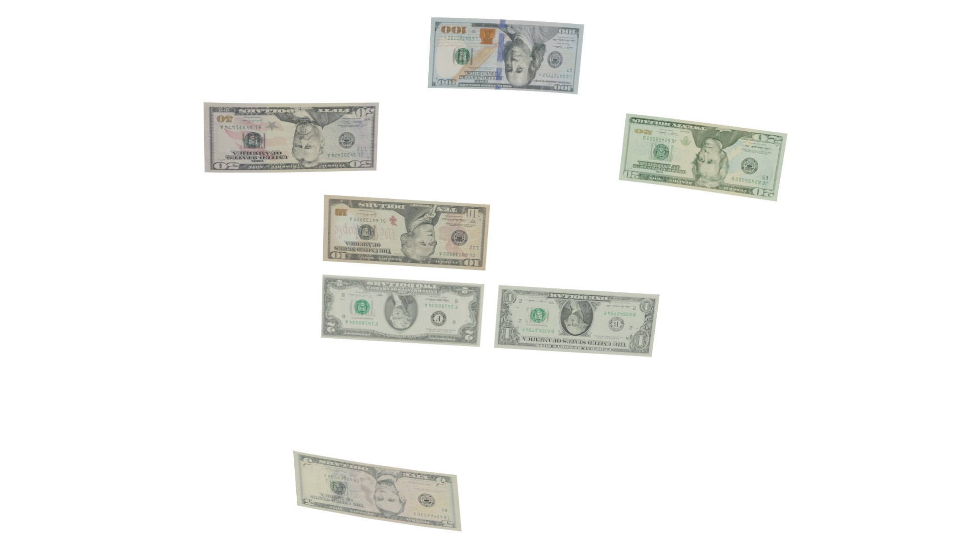 US DOLLAR Model - TurboSquid 1835910