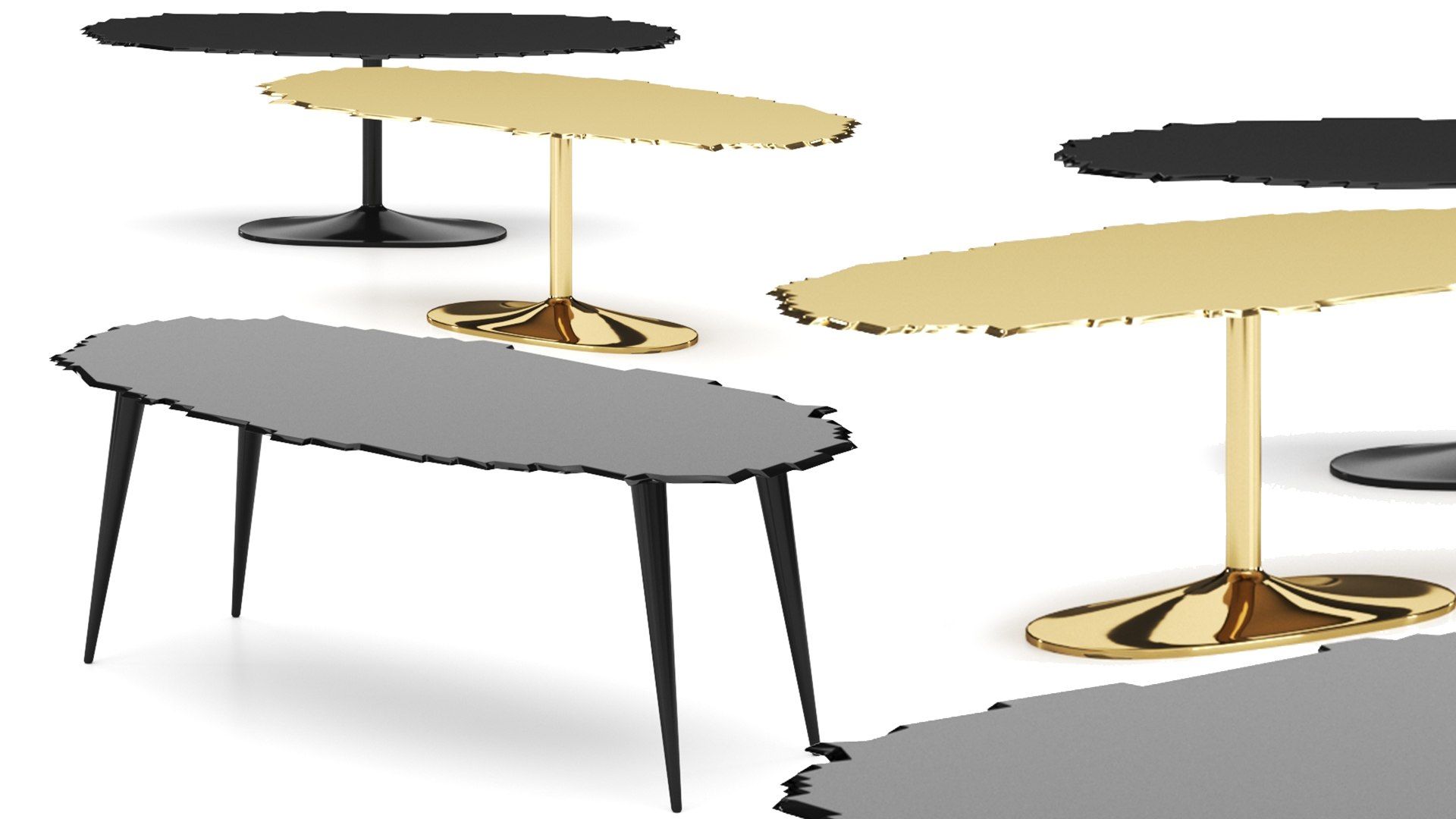 Egeo by Edra Table 3D 모델 - TurboSquid 1879955