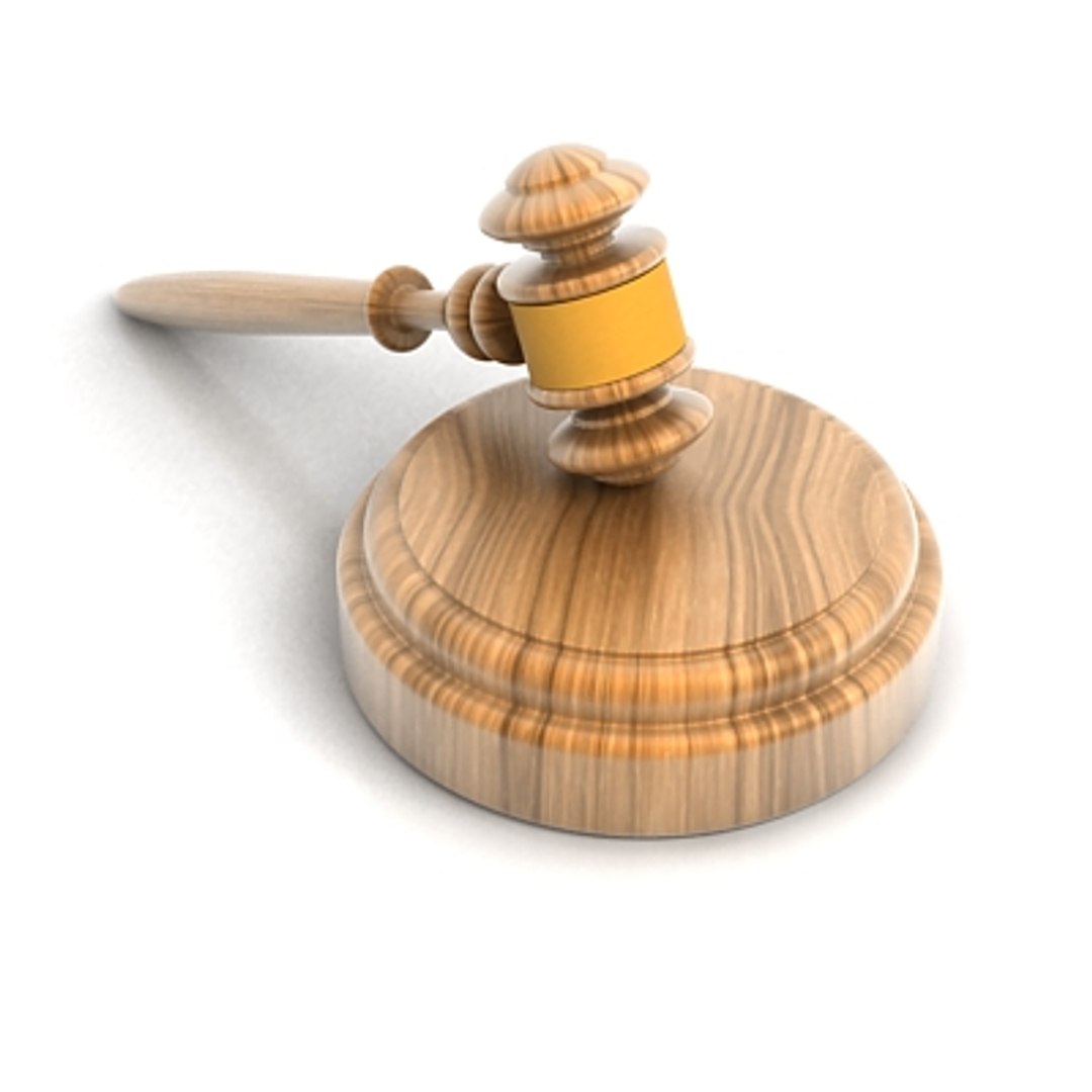 3d gavel