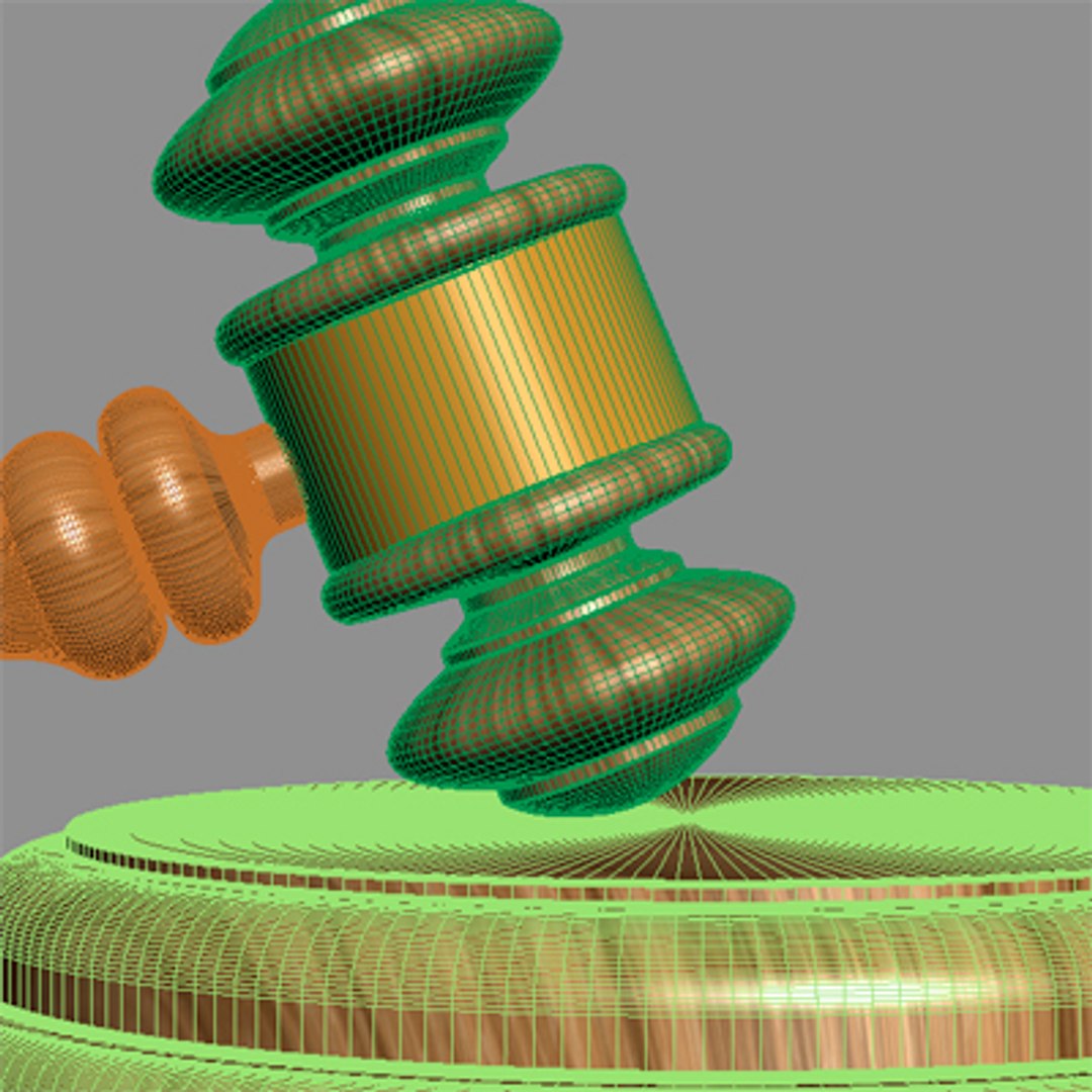 3d gavel