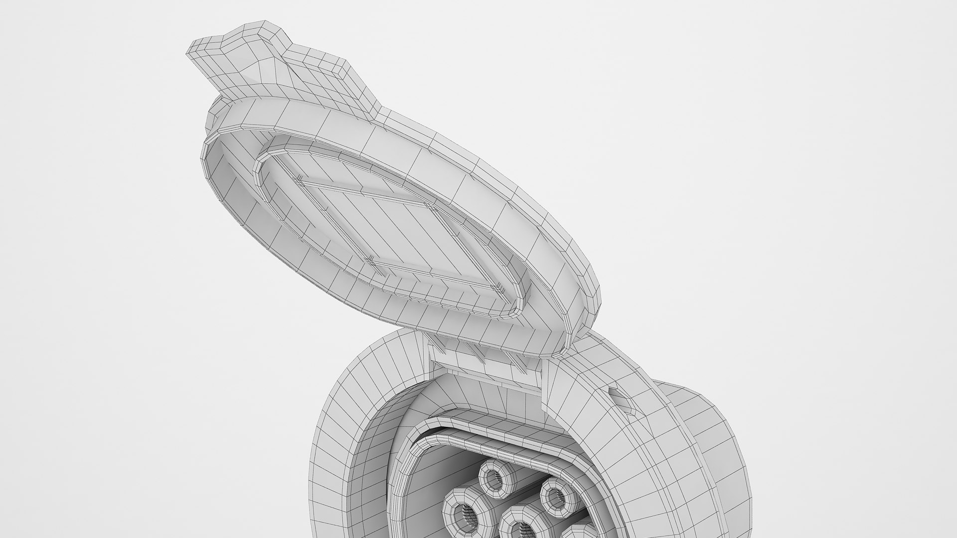 3D Model Ev Charging Plug - TurboSquid 1713247