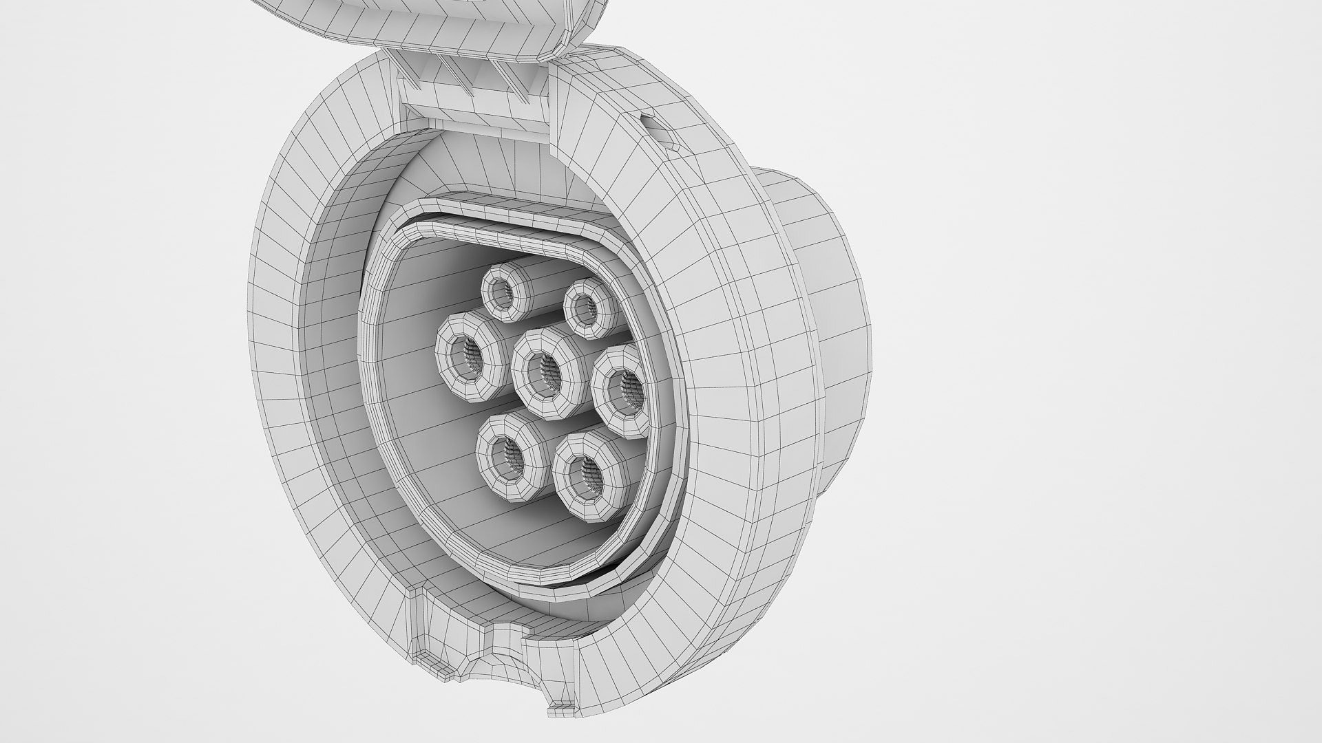 3D Model Ev Charging Plug - TurboSquid 1713247