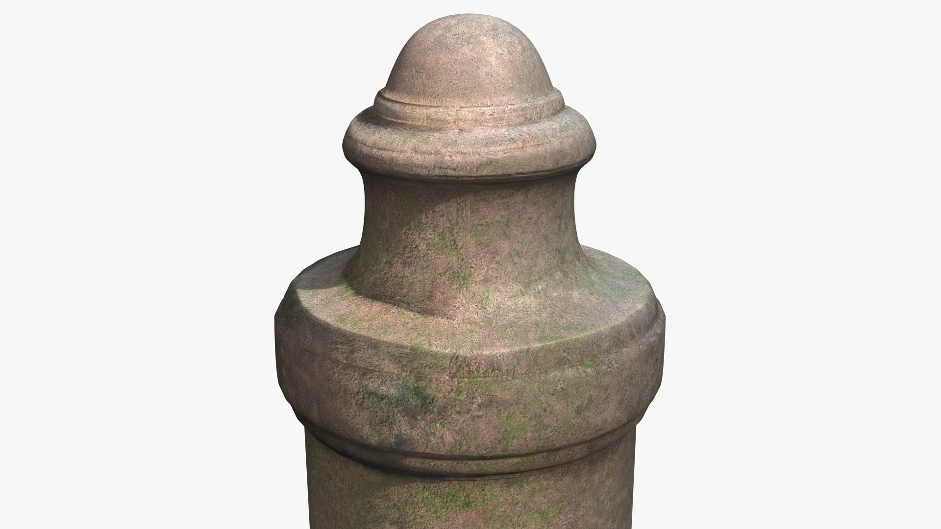 Sidewalk Pillar Stone Guard 3D - TurboSquid 1603352