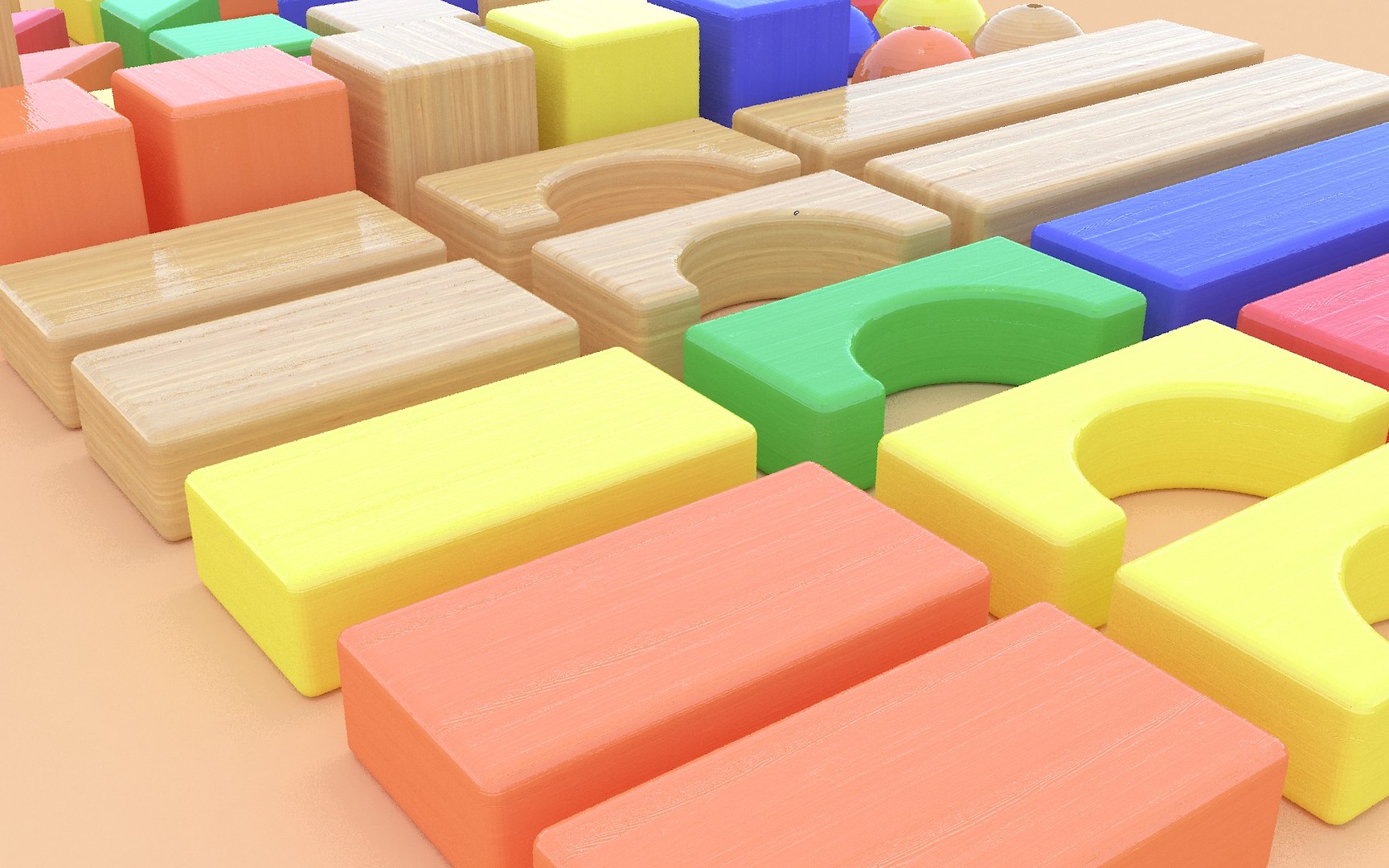 3D Model Toy Blocks - TurboSquid 1203245