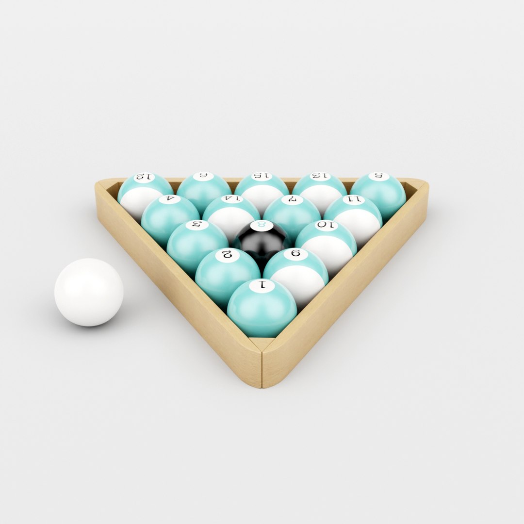 3D Model Wood Pool Triangle - TurboSquid 1625302