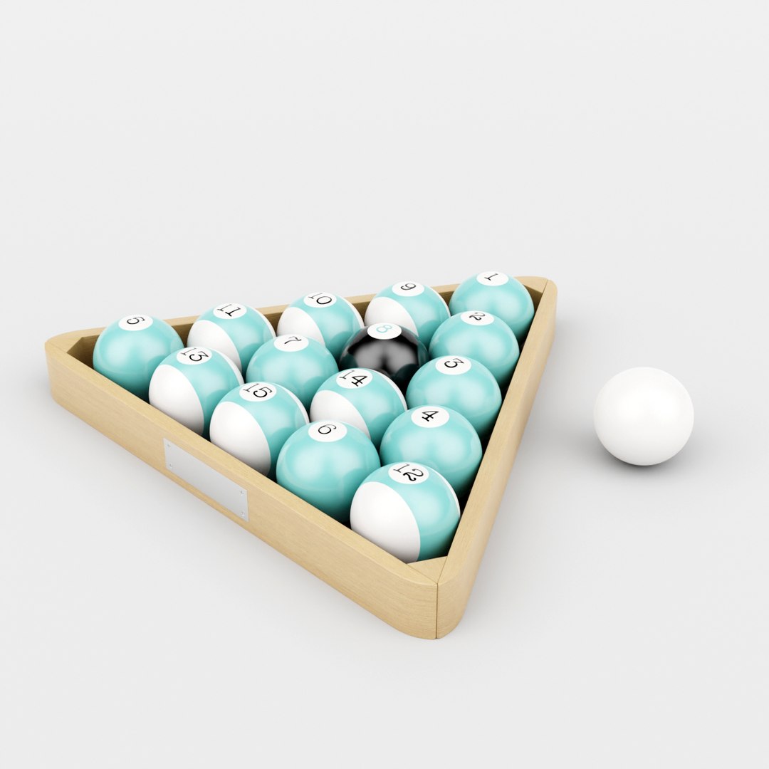 3D Model Wood Pool Triangle - TurboSquid 1625302