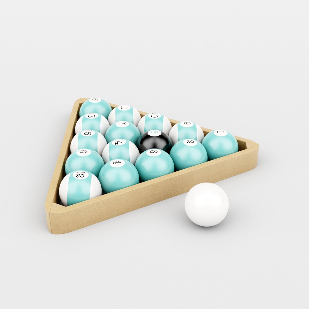 3D Model Wood Pool Triangle - TurboSquid 1625302