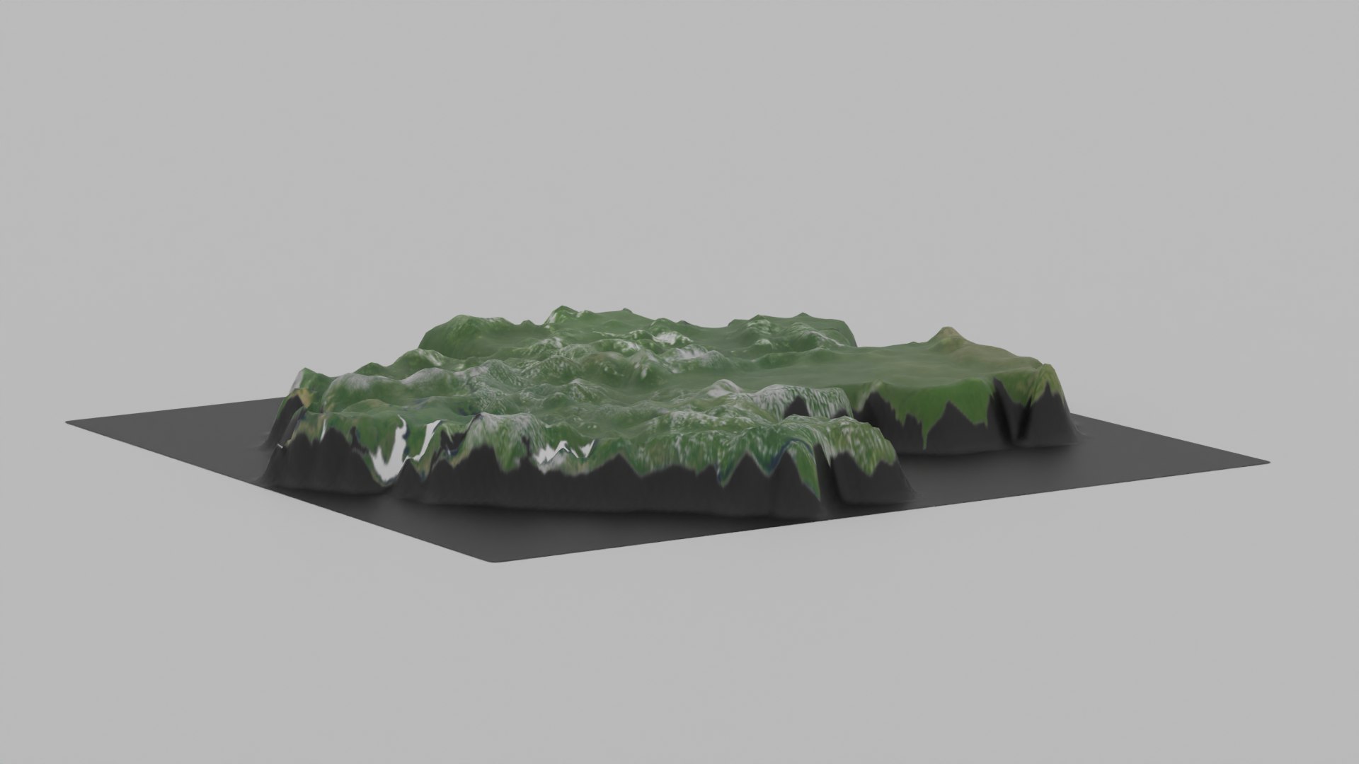 3D Gabon Map Country Model - TurboSquid 2075867