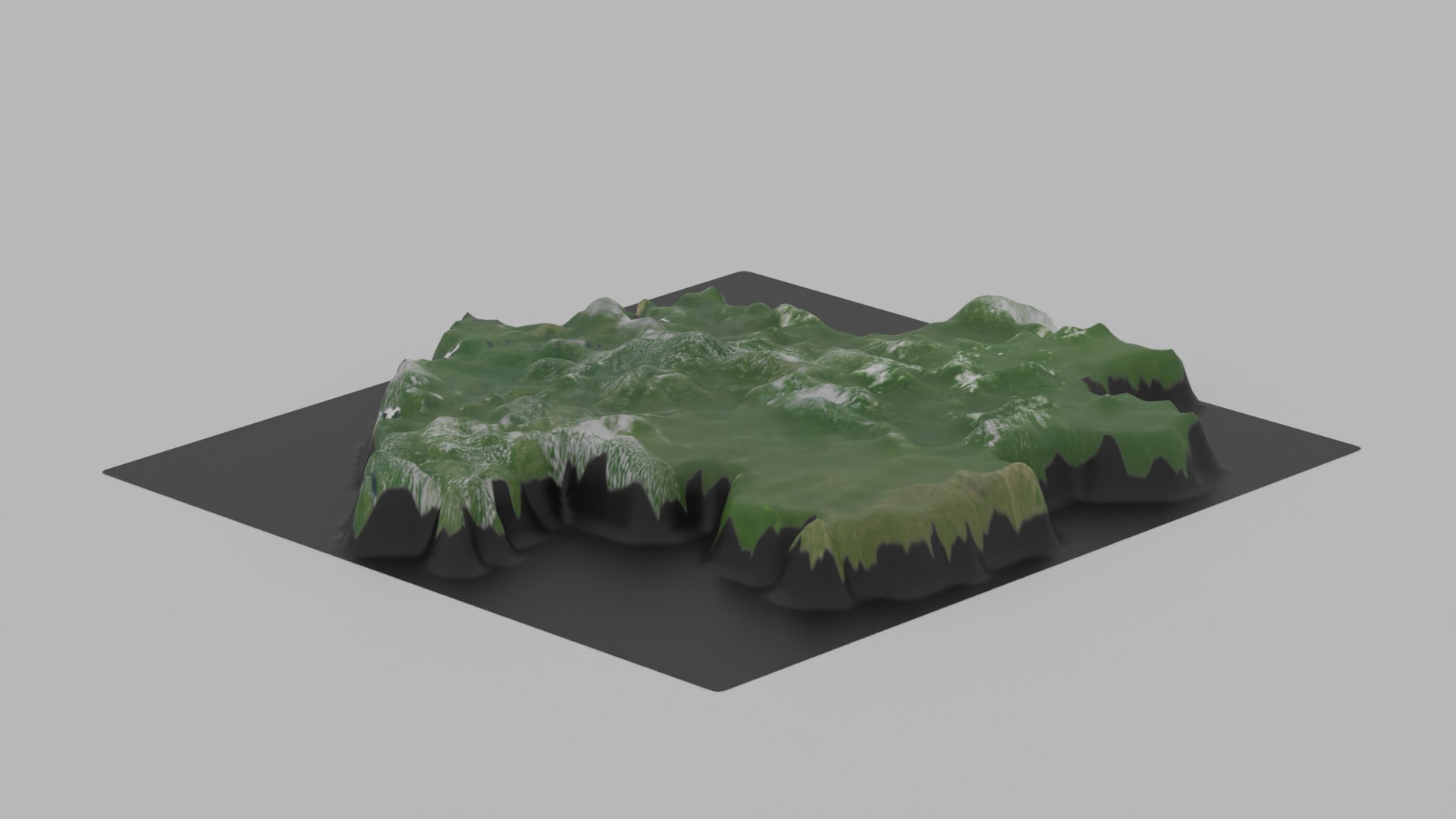 3D Gabon Map Country Model - TurboSquid 2075867