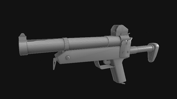 3D HK L104 AEP Baton Gun - TurboSquid 1732037