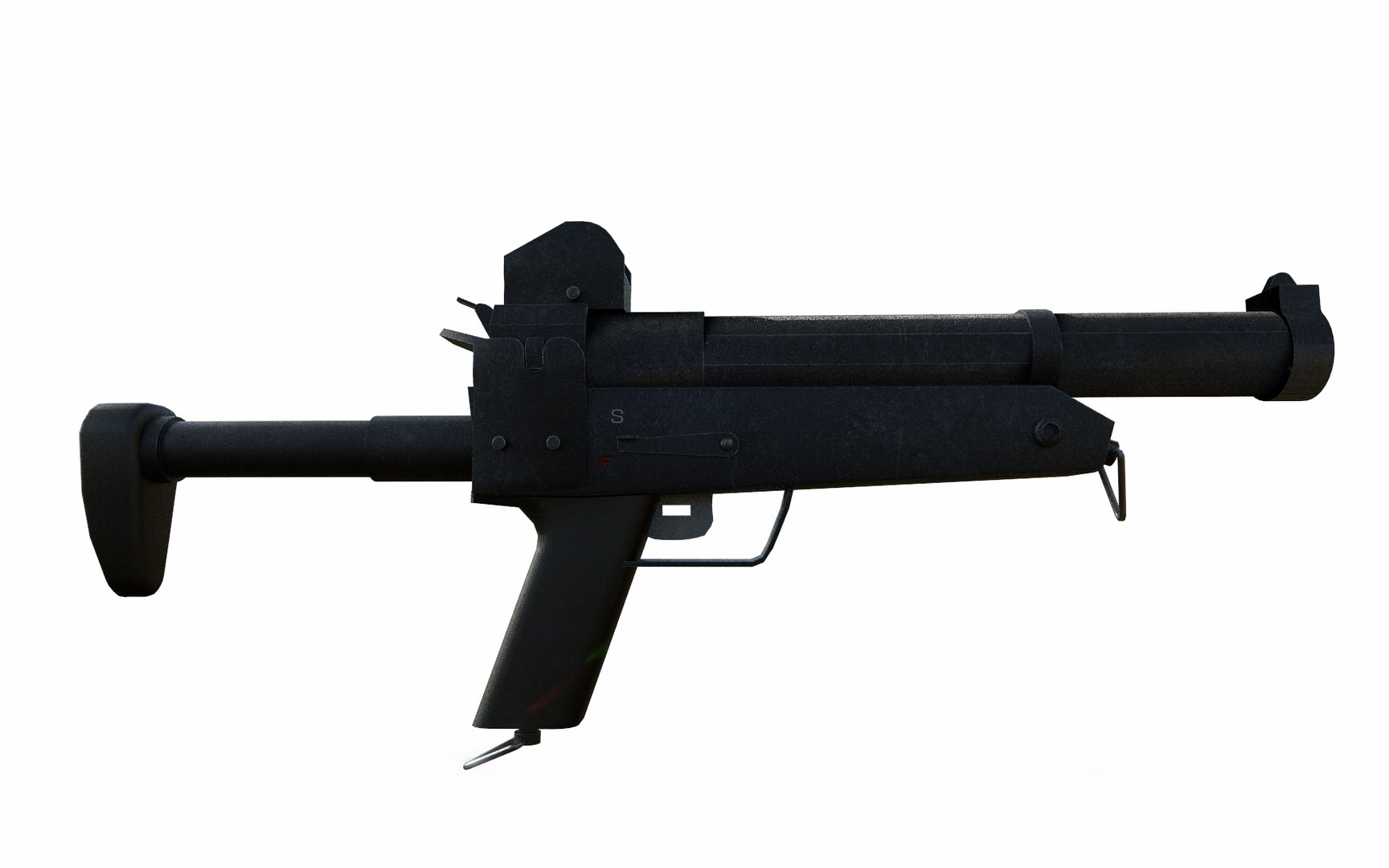3D HK L104 AEP Baton Gun - TurboSquid 1732037