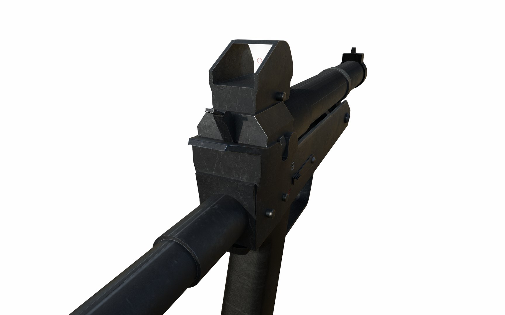 3D HK L104 AEP Baton Gun - TurboSquid 1732037