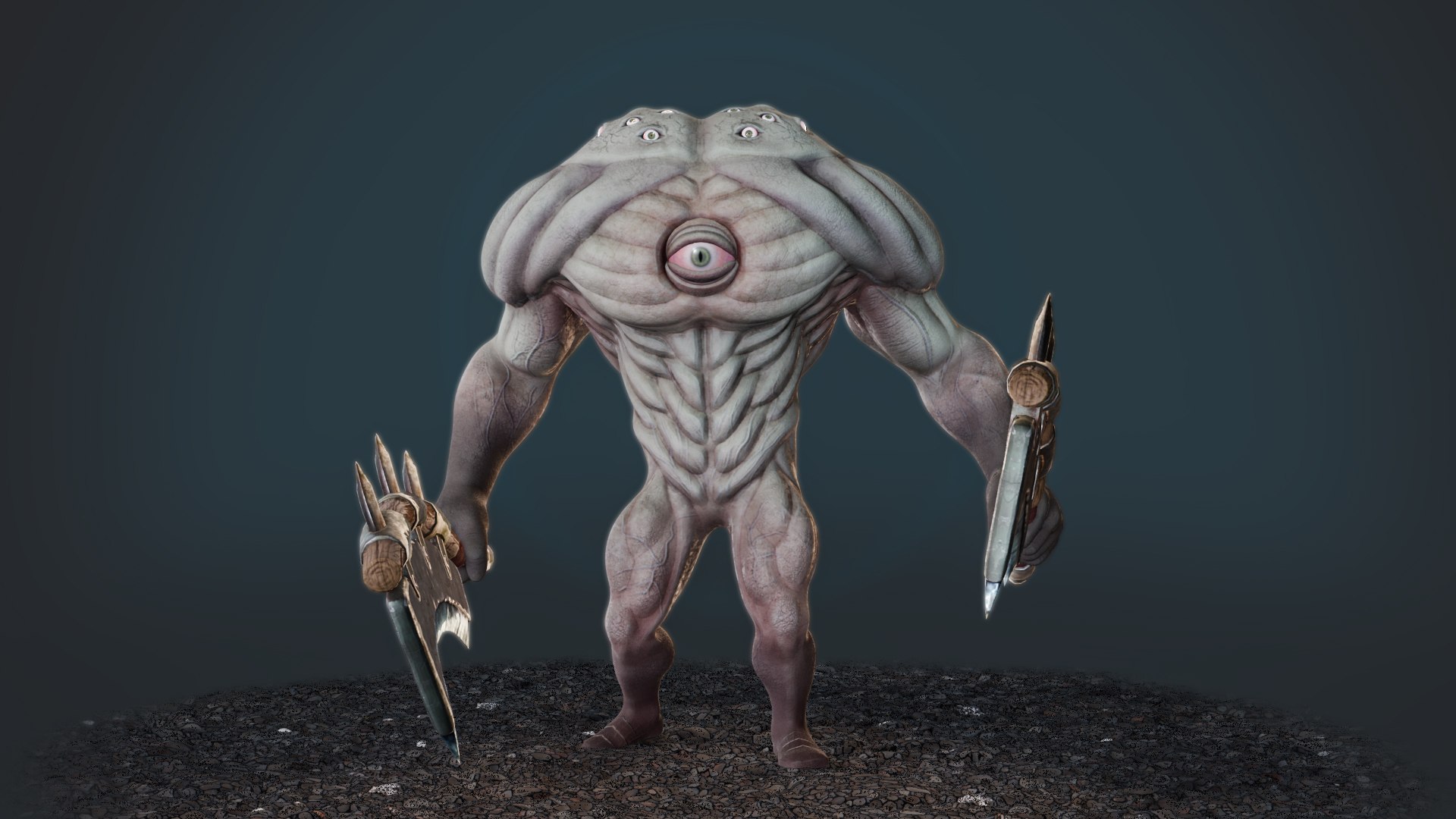 Monster Cyclofer 3D - TurboSquid 1759309