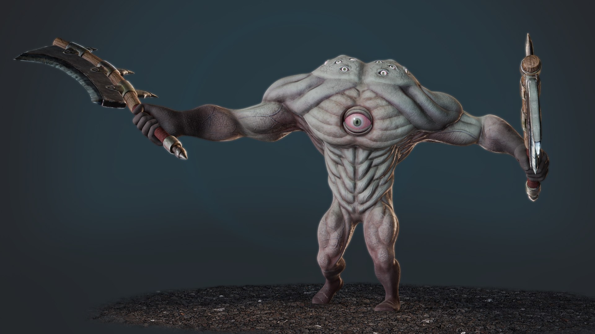 Monster Cyclofer 3D - TurboSquid 1759309