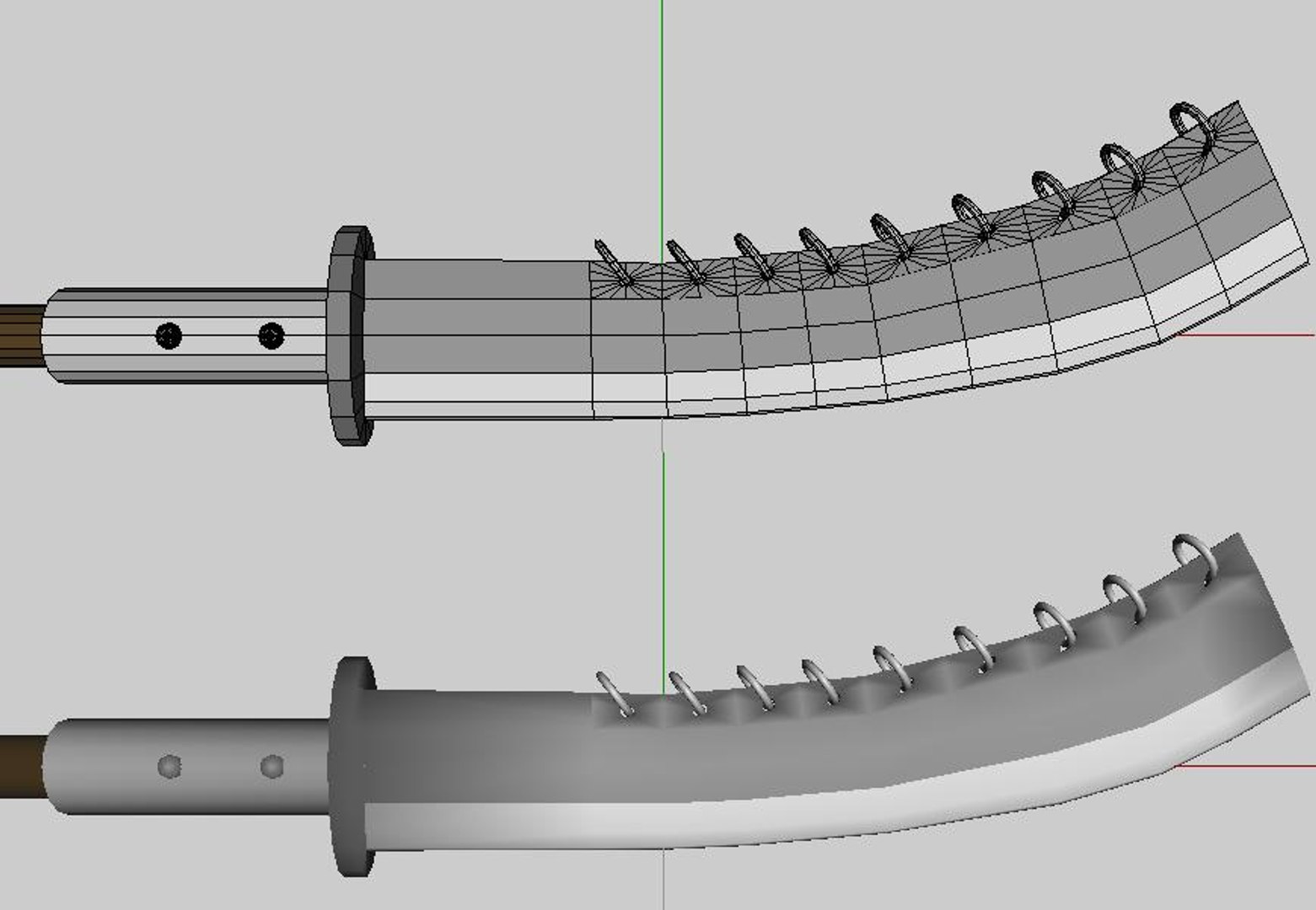 3d Model Chinese 9-ring Kwan Dao