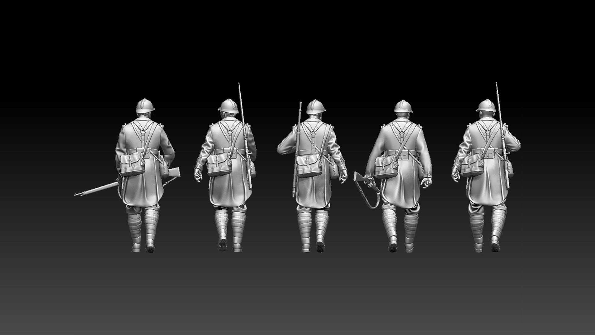 3D French Soldier Ww2 Model - TurboSquid 1764248