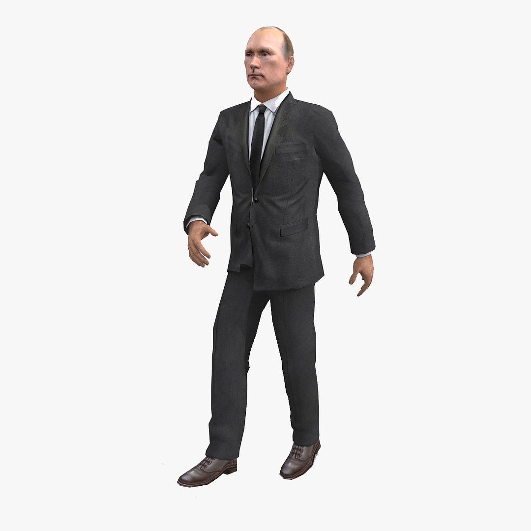 Vladimir Rigged 3d Model