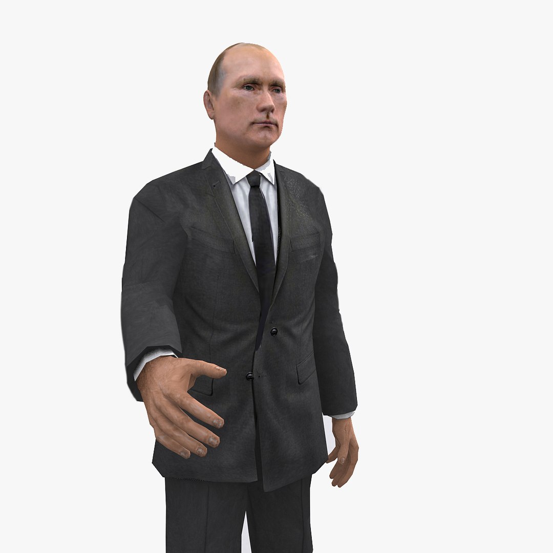 Vladimir Rigged 3d Model