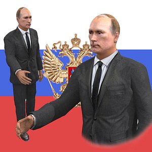 Vladimir Putin 3D Models for Download | TurboSquid