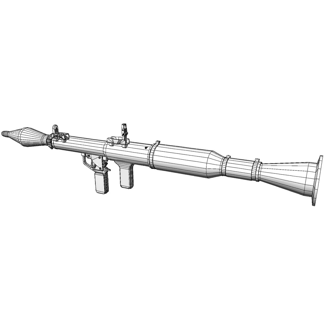 3d Rpg-7 Model