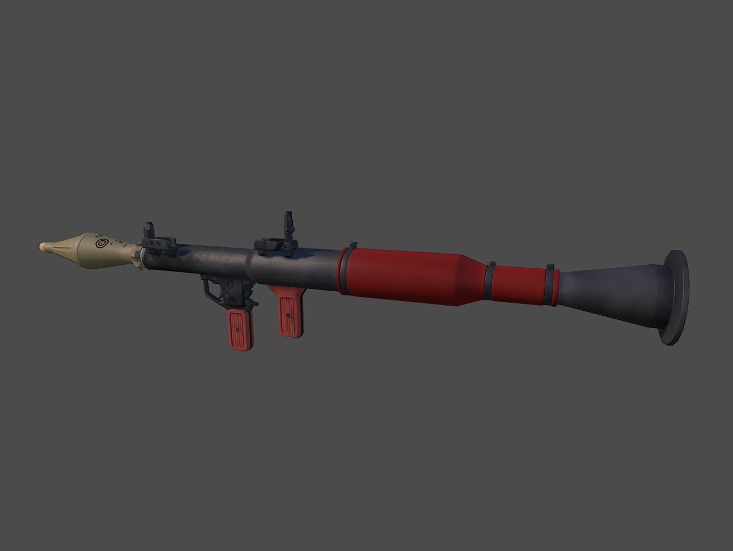 3d Rpg-7 Model