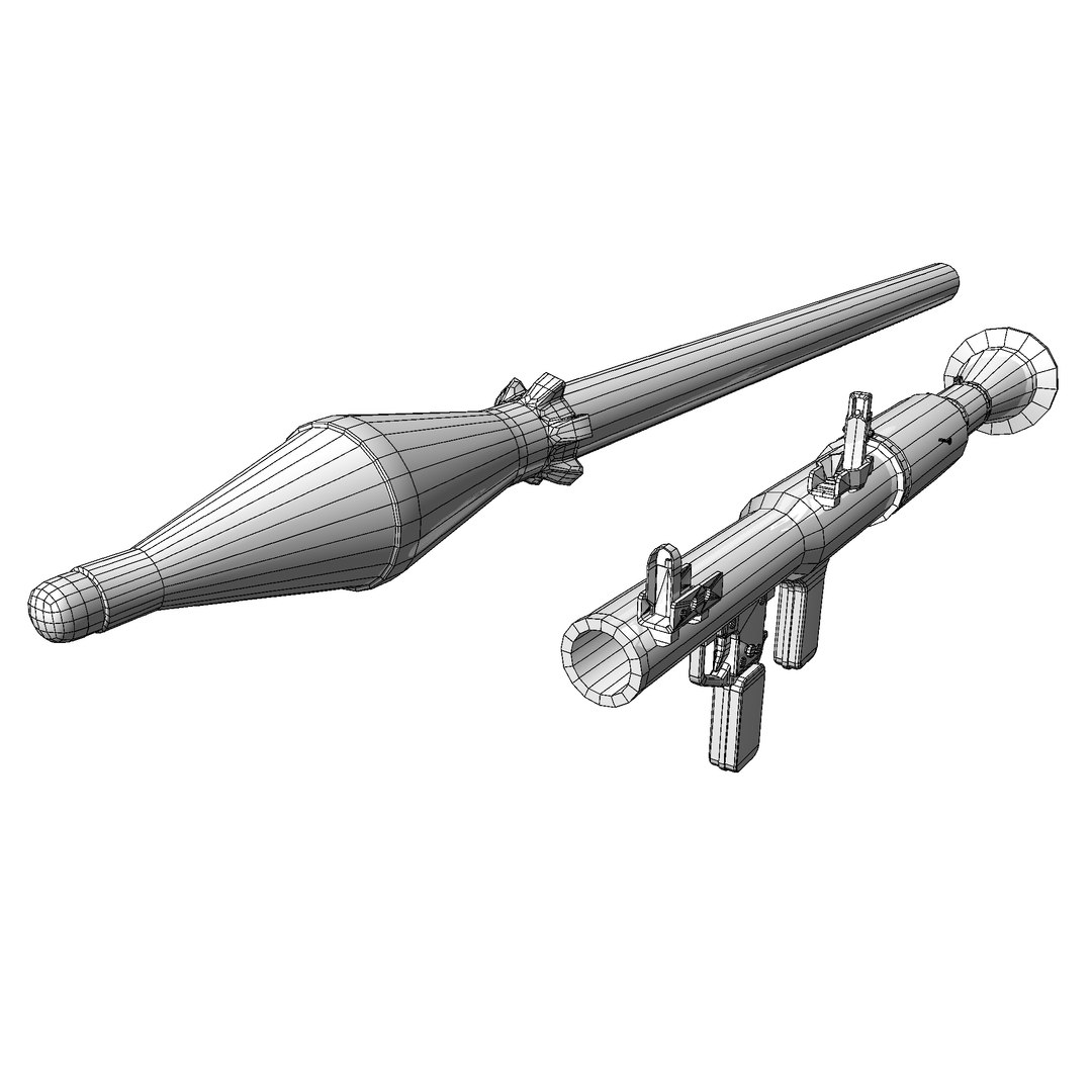 3d Rpg-7 Model