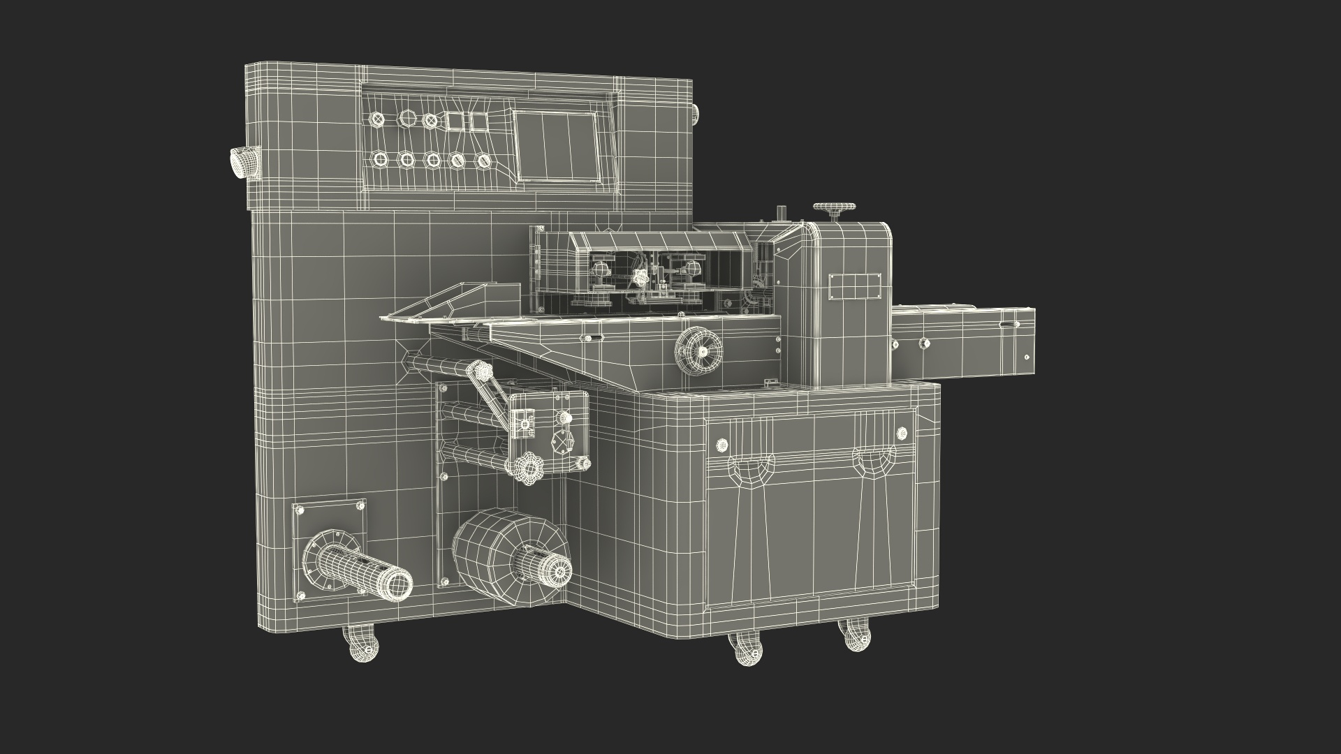 3D Horizontal Automatic Packing Machine Model - TurboSquid 2376905