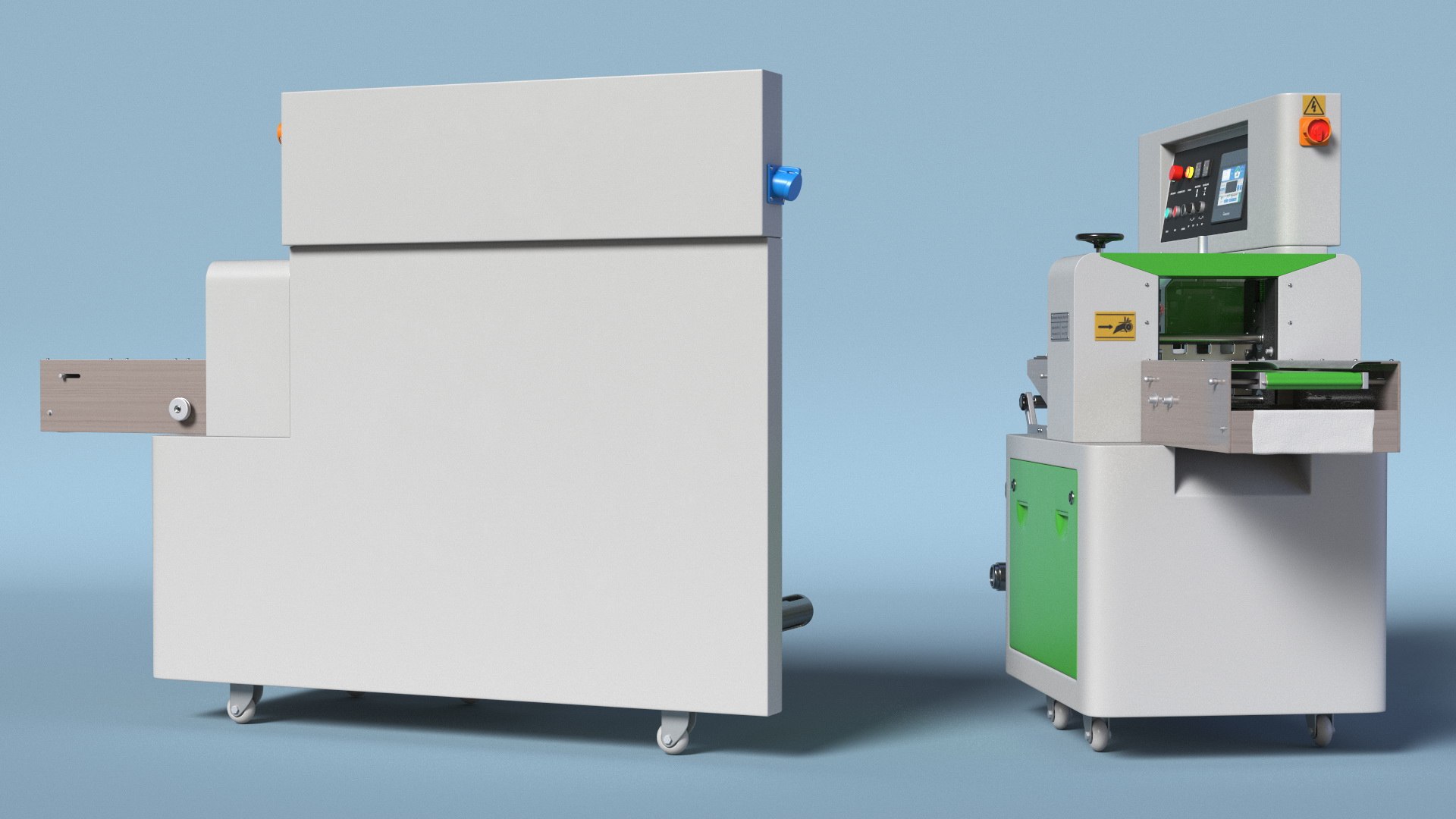 3D Horizontal Automatic Packing Machine Model - TurboSquid 2376905