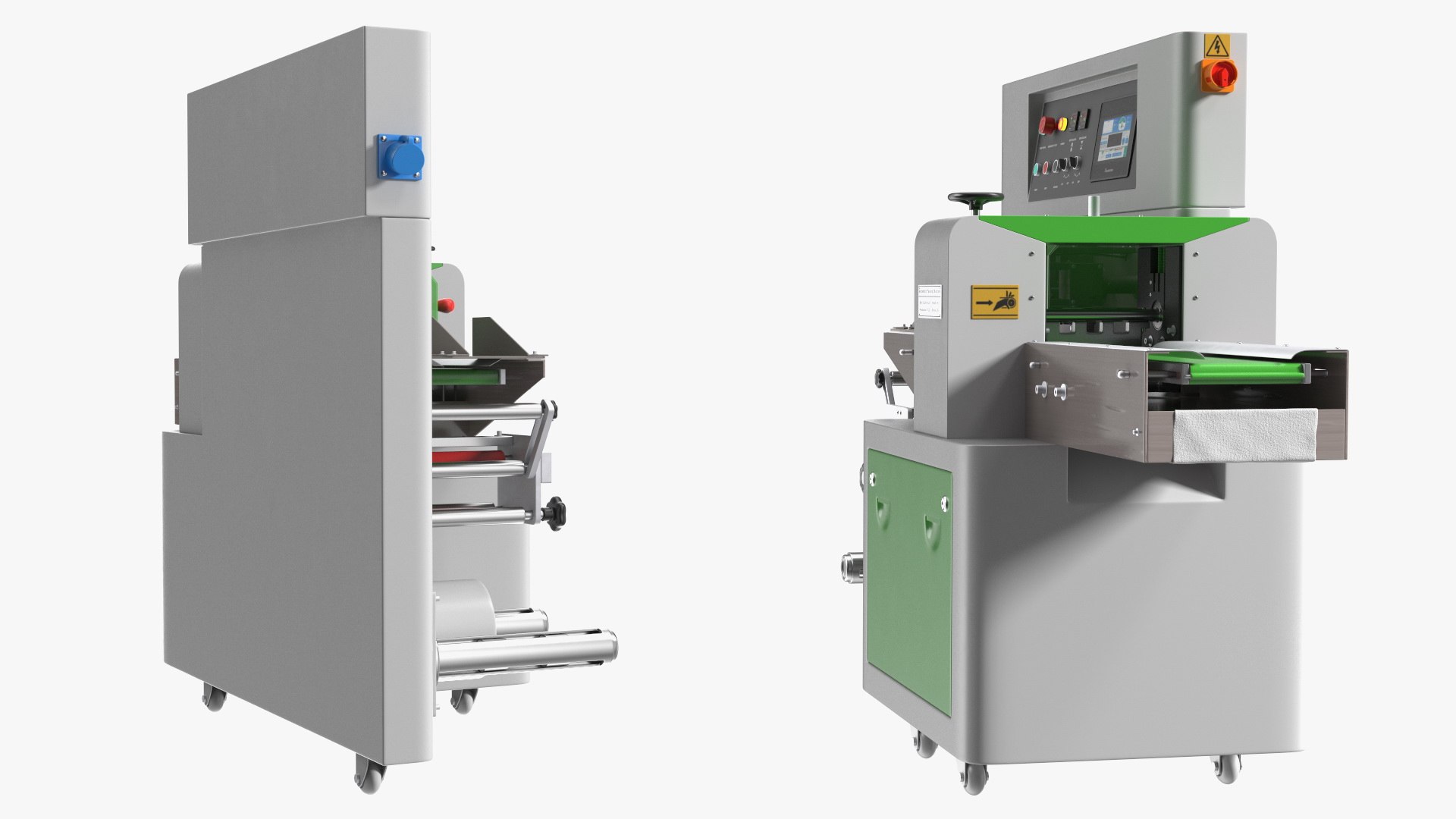 3D Horizontal Automatic Packing Machine Model - TurboSquid 2376905